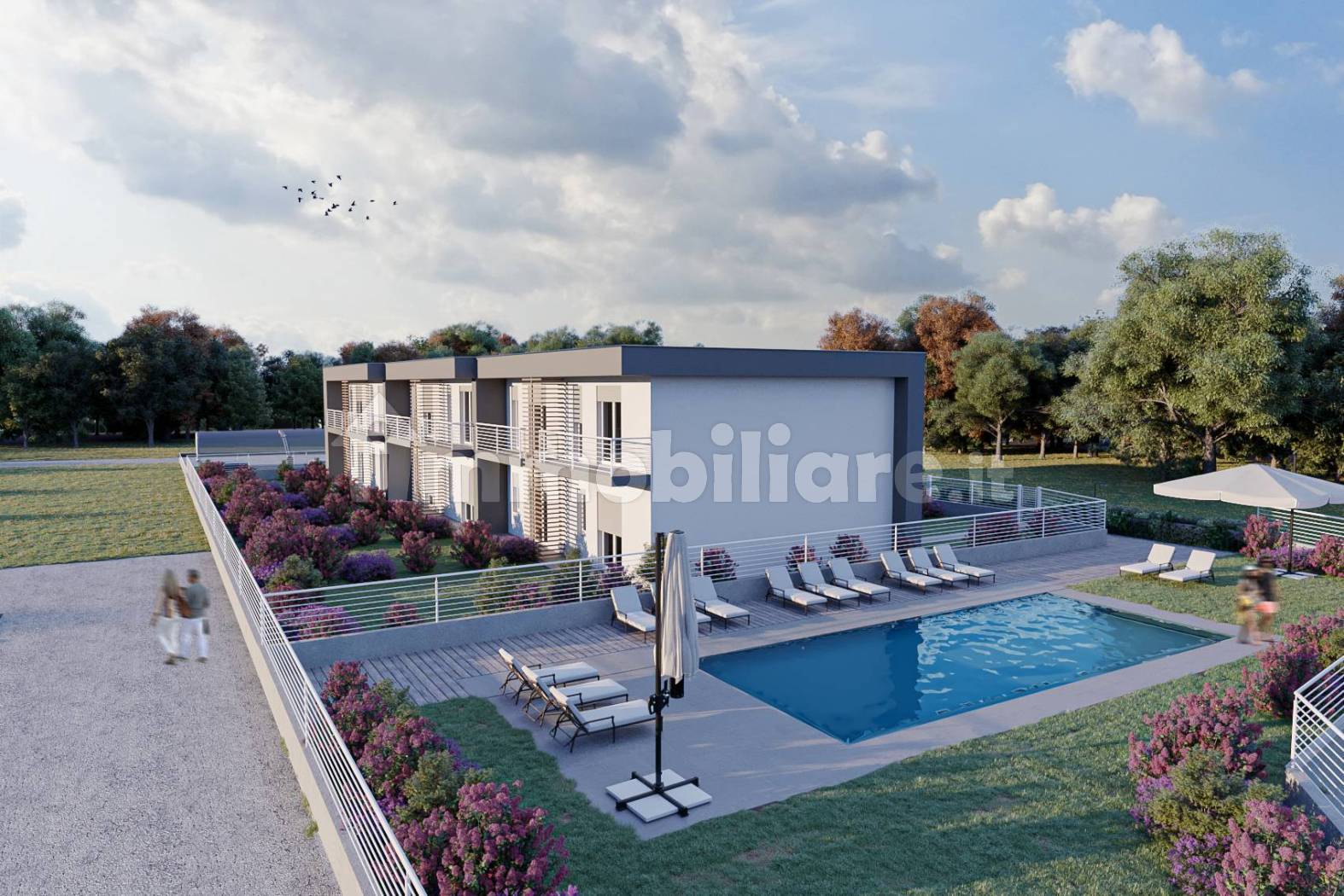 Villa a schiera via Posteghe, Manerba del Garda