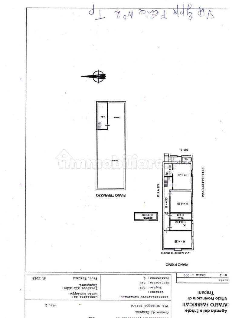 Trilocale via GIUSEPPE FELICE, 2, Centro, Trapani