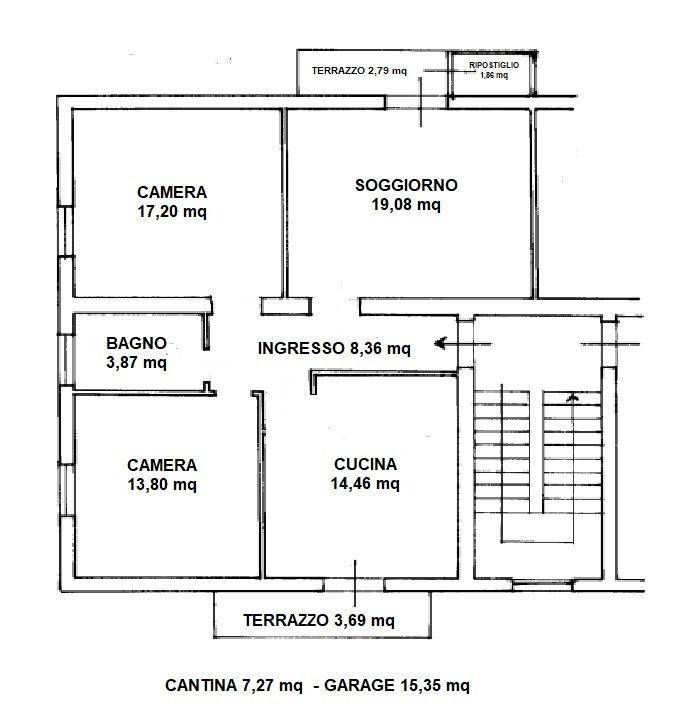 Trilocale viale Villafranca 19, Cospea - San Giovanni, Terni