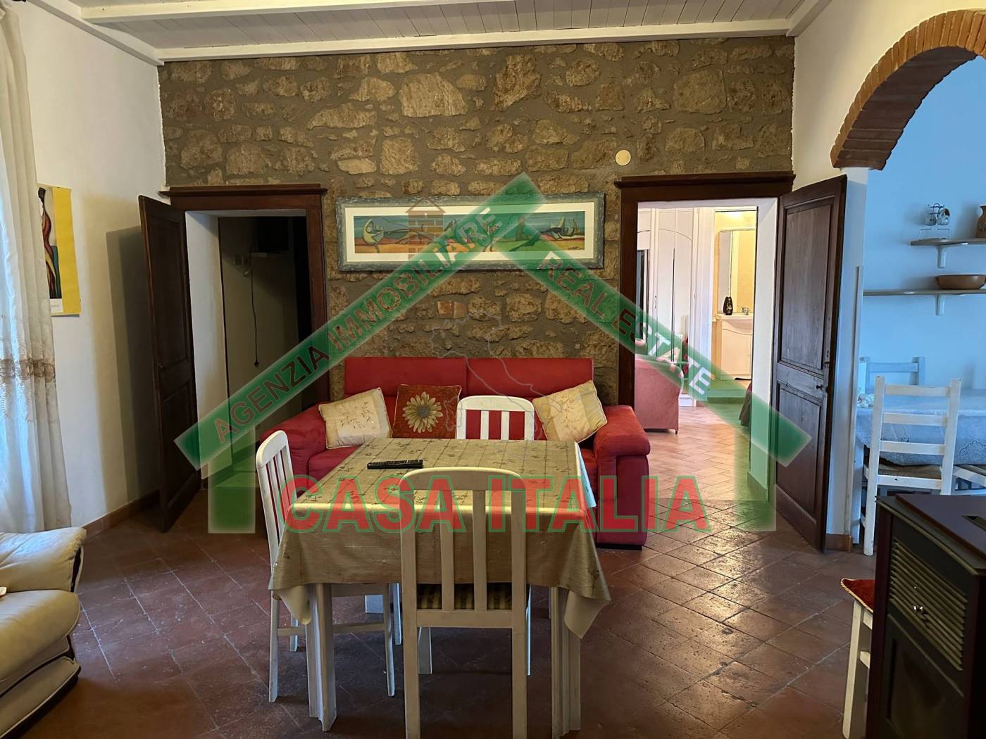 Quadrilocale via Santa Chiara, Centro, Pitigliano