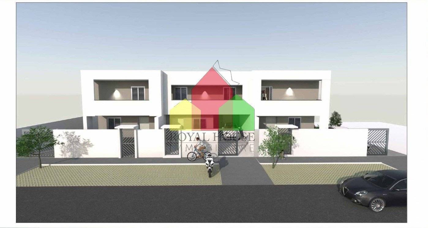 Villa bifamiliare via Madre Teresa di Calcutta, Parete