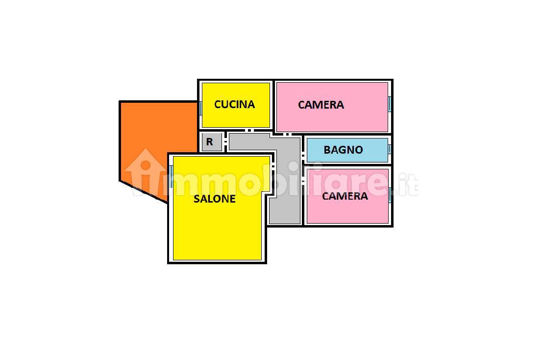 Quadrilocale via Sempione 244, Regio Parco, Torino