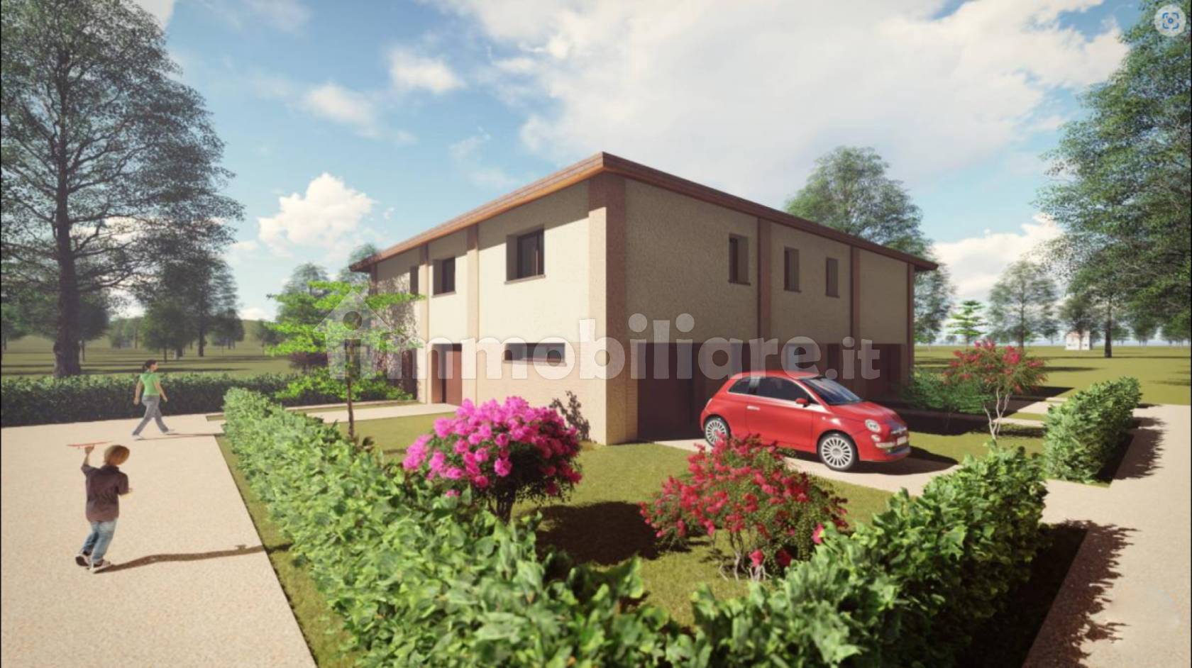 Ville a schiera di nuova costruzione a San Giorgio di Piano