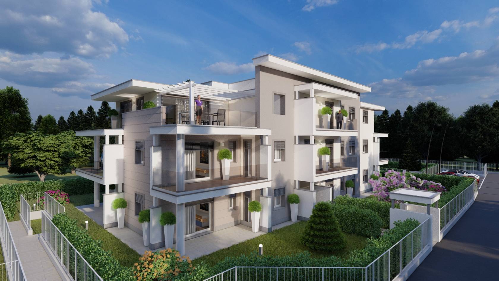 Trilocale viale Giacomo Matteotti, Robbiate