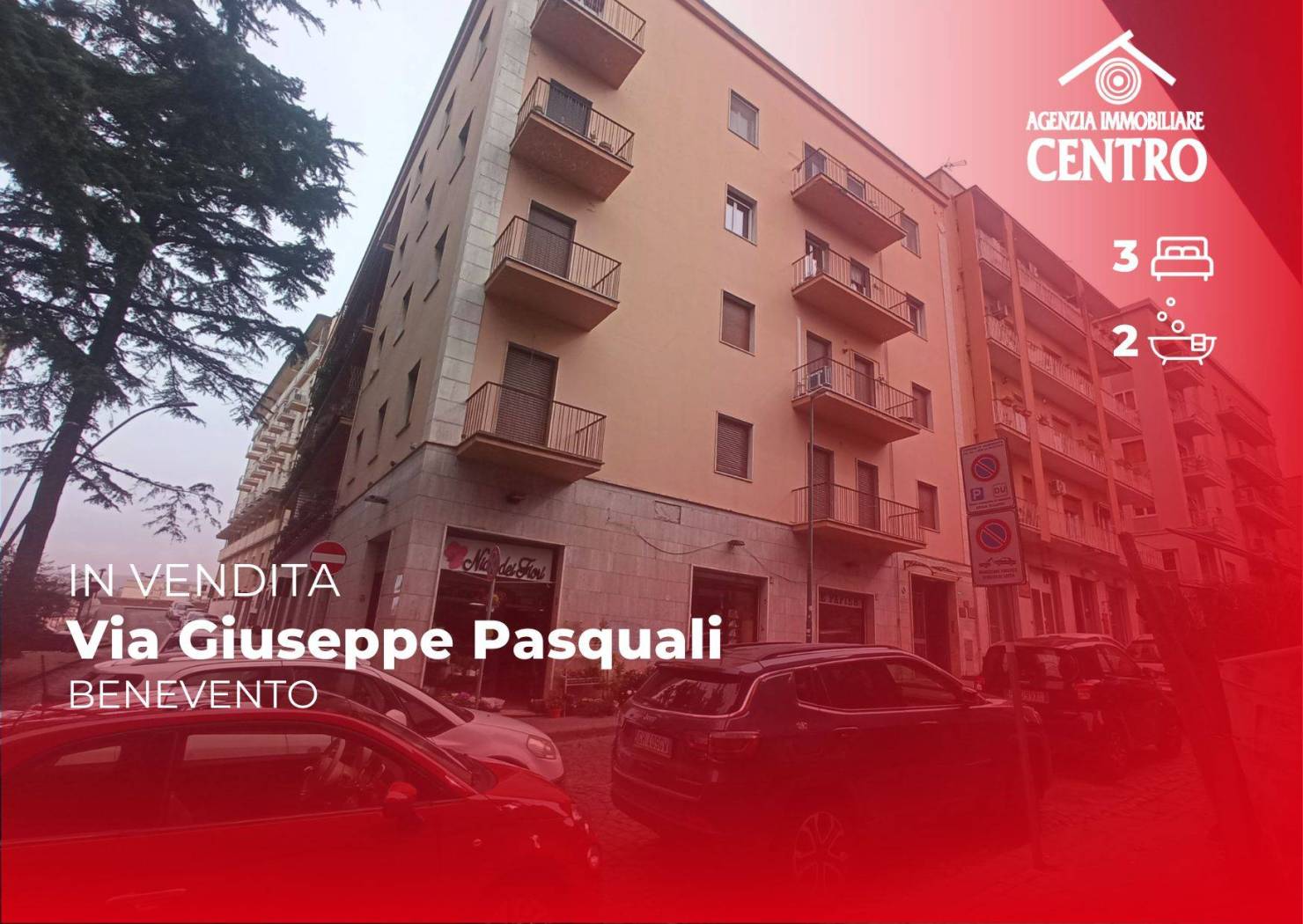 Quadrilocale via Giuseppe Pasquali, Centro, Benevento