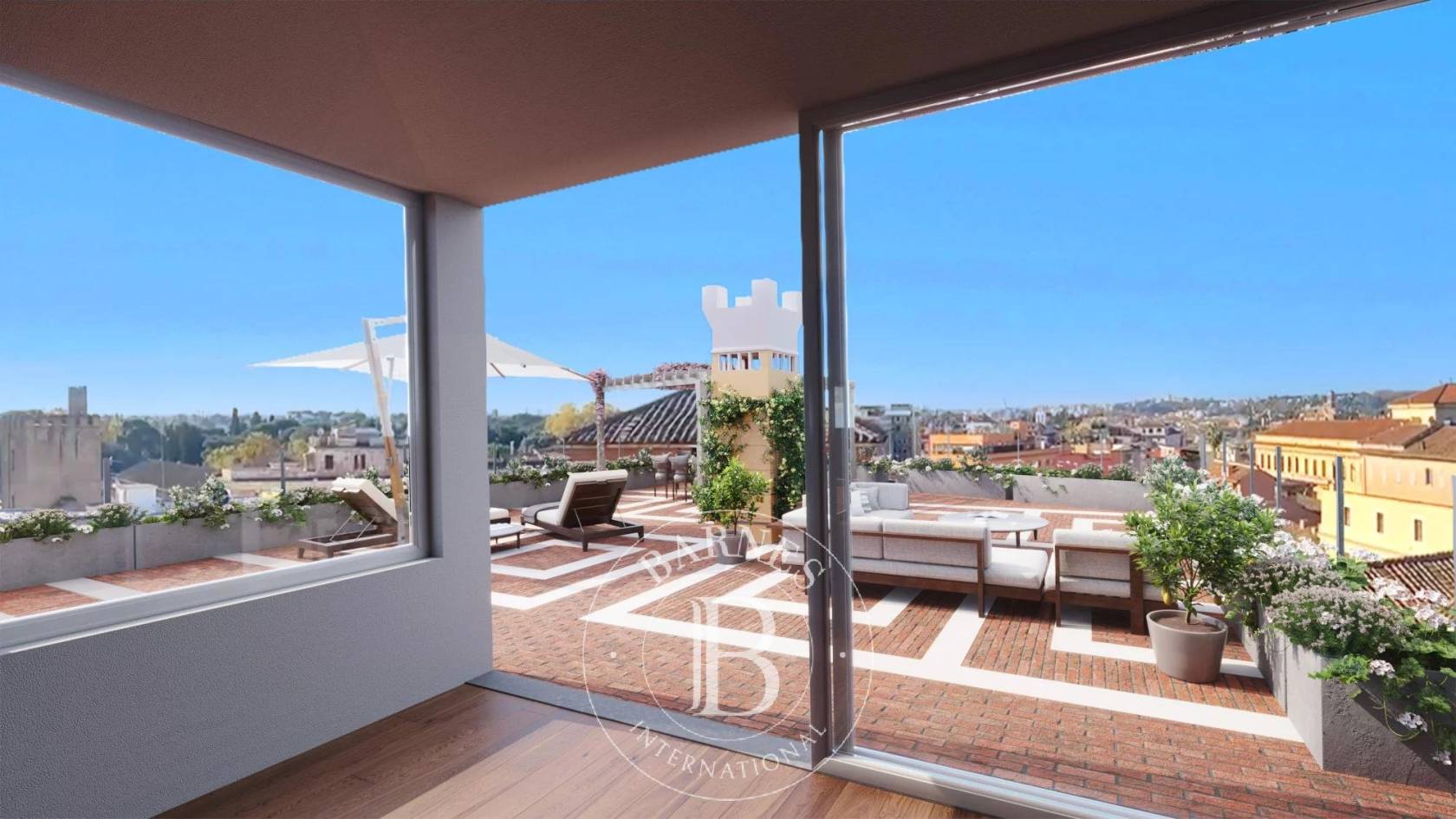 Attico via dell&#x27;Olmata, Colle Oppio, Roma