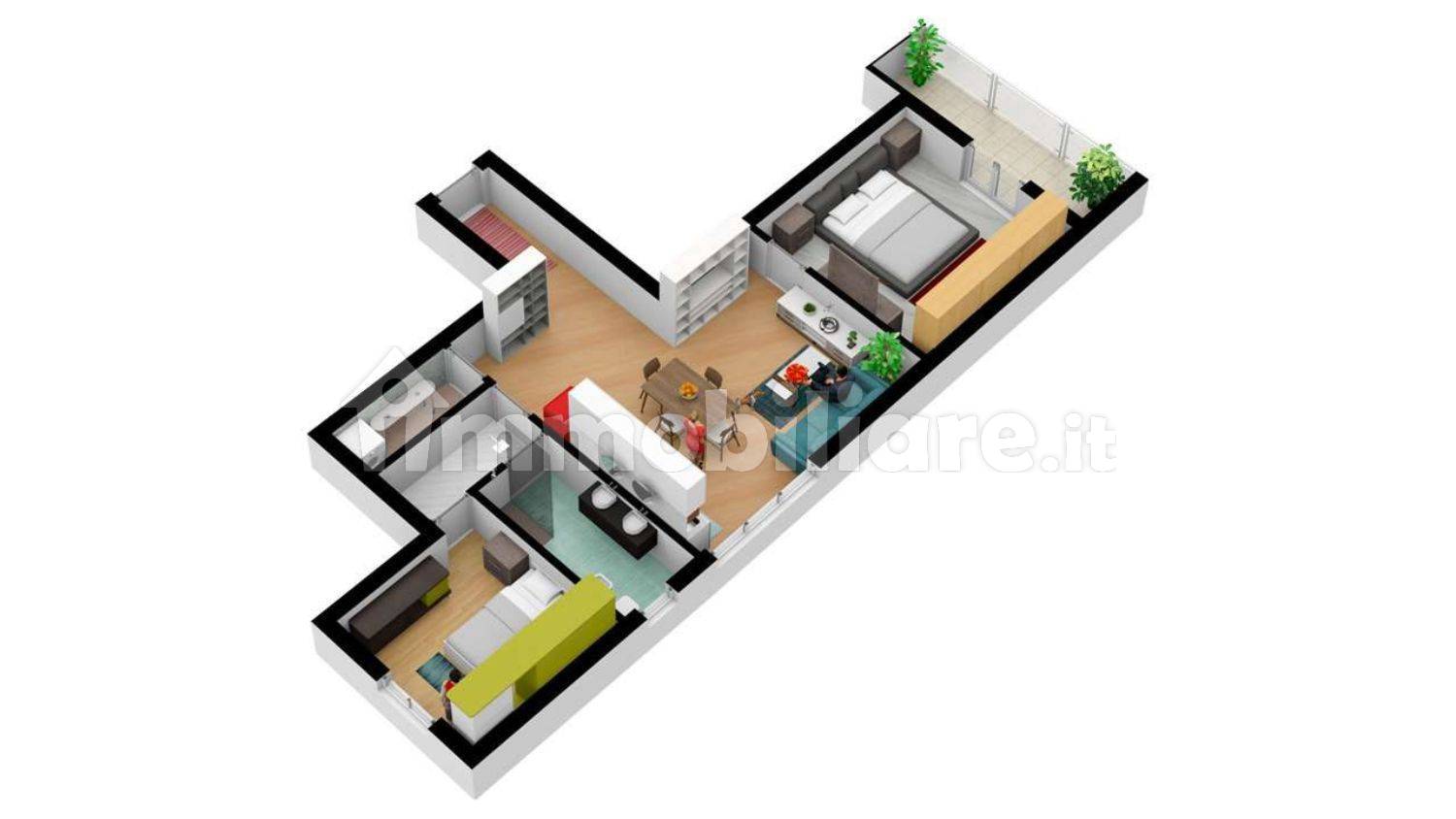 Trilocale corso Umberto I San c, Centro Storico, Avellino