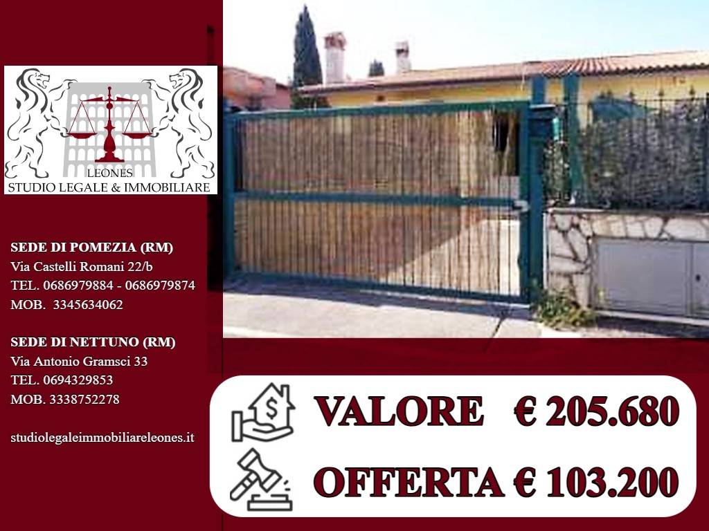 Appartamento all&#x27;asta via Bitti 204, Roma