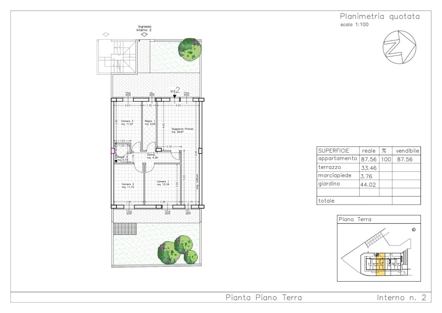 Appartamento via Scirola, Castel di Lama
