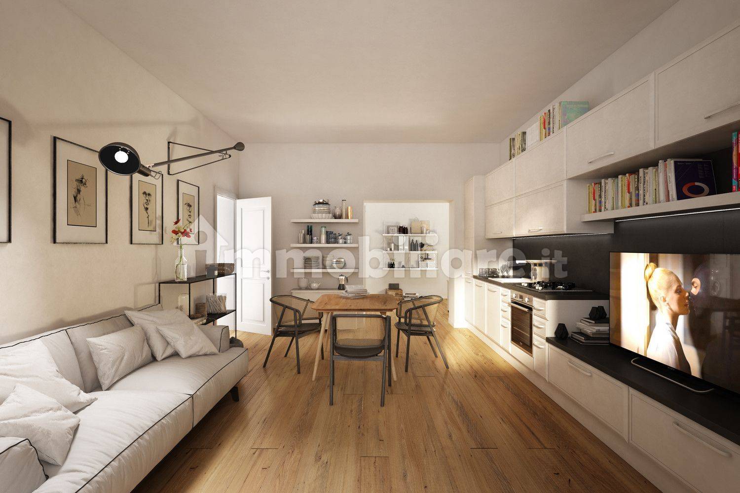 Bilocale nuovo, primo piano, Novoli, Firenze