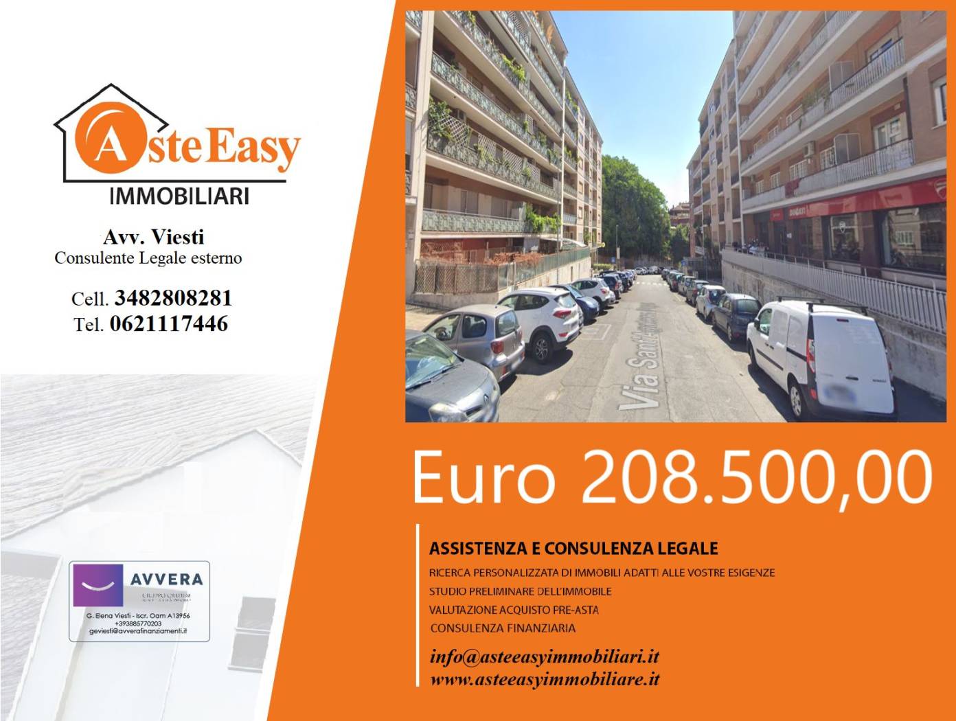 Appartamento all&#x27;asta via Sant&#x27;Agatone Papa, Roma