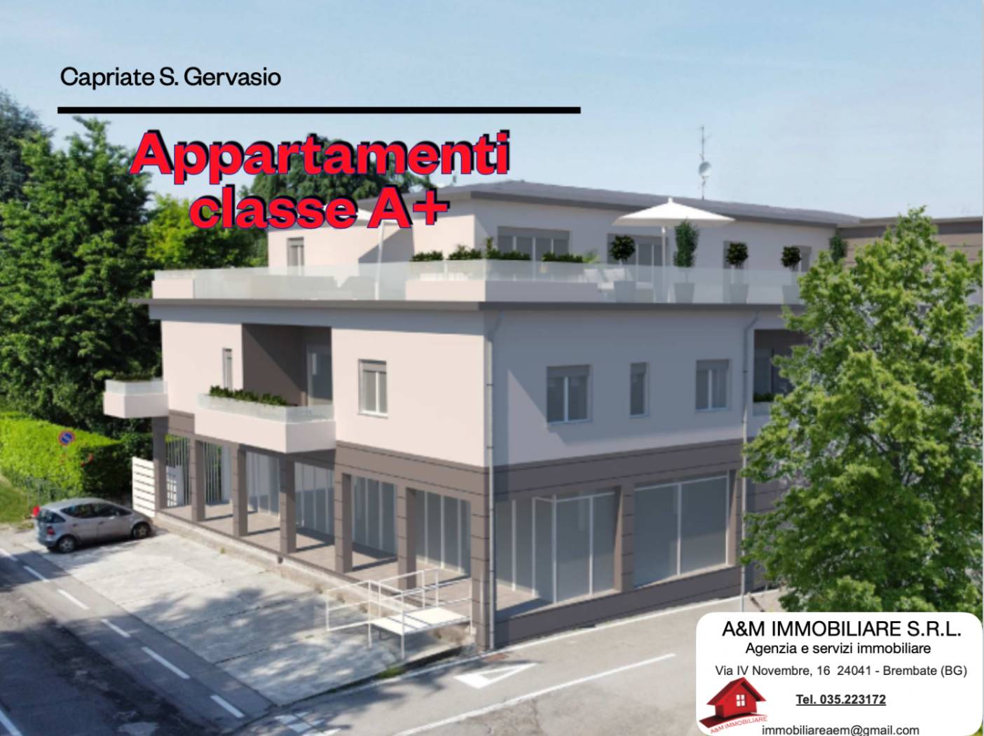 Quadrilocale ottimo stato, piano terra, Capriate San Gervasio