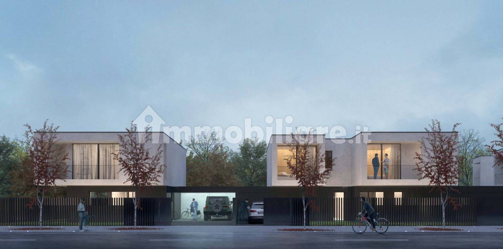 Villa a schiera via Cesare Battisti, Binago