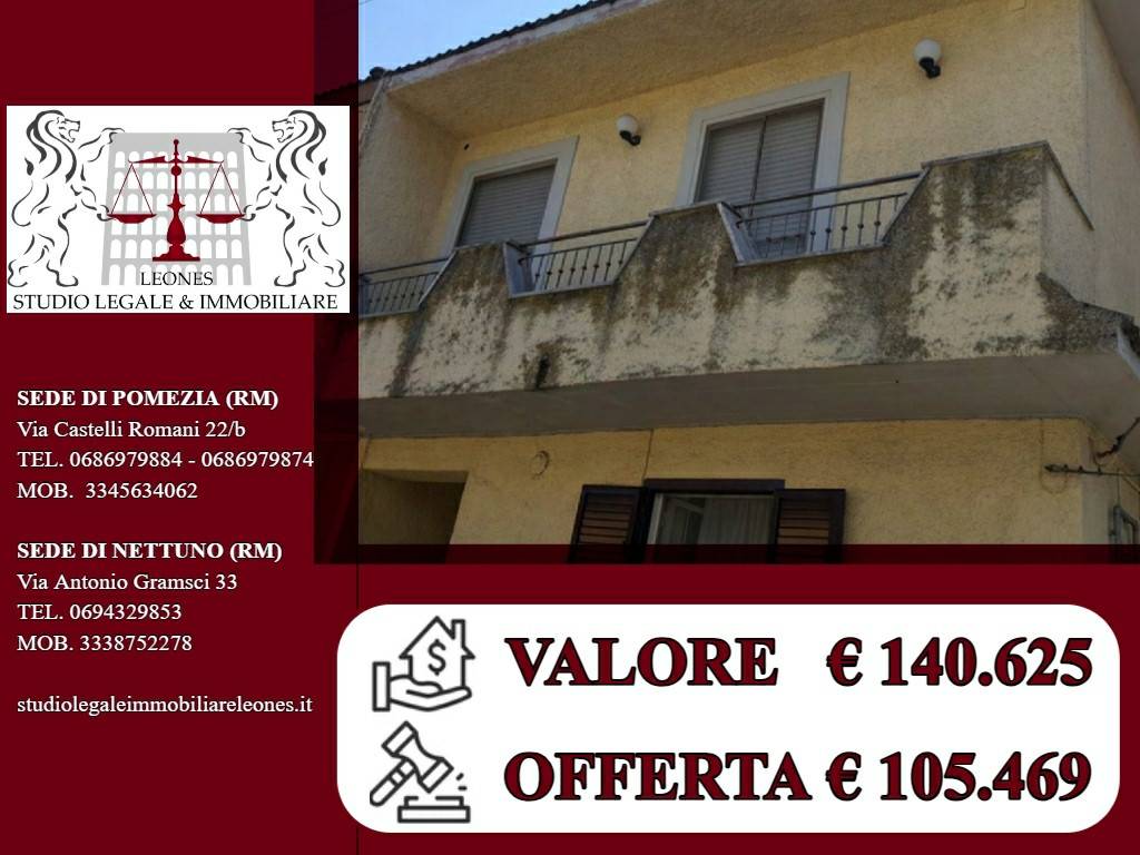 Appartamento all'asta via Cheren 14, Cisterna di Latina