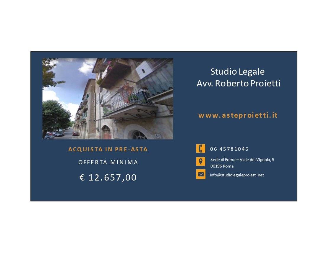 Appartamento all&#x27;asta via della Stazione 62, Vignanello