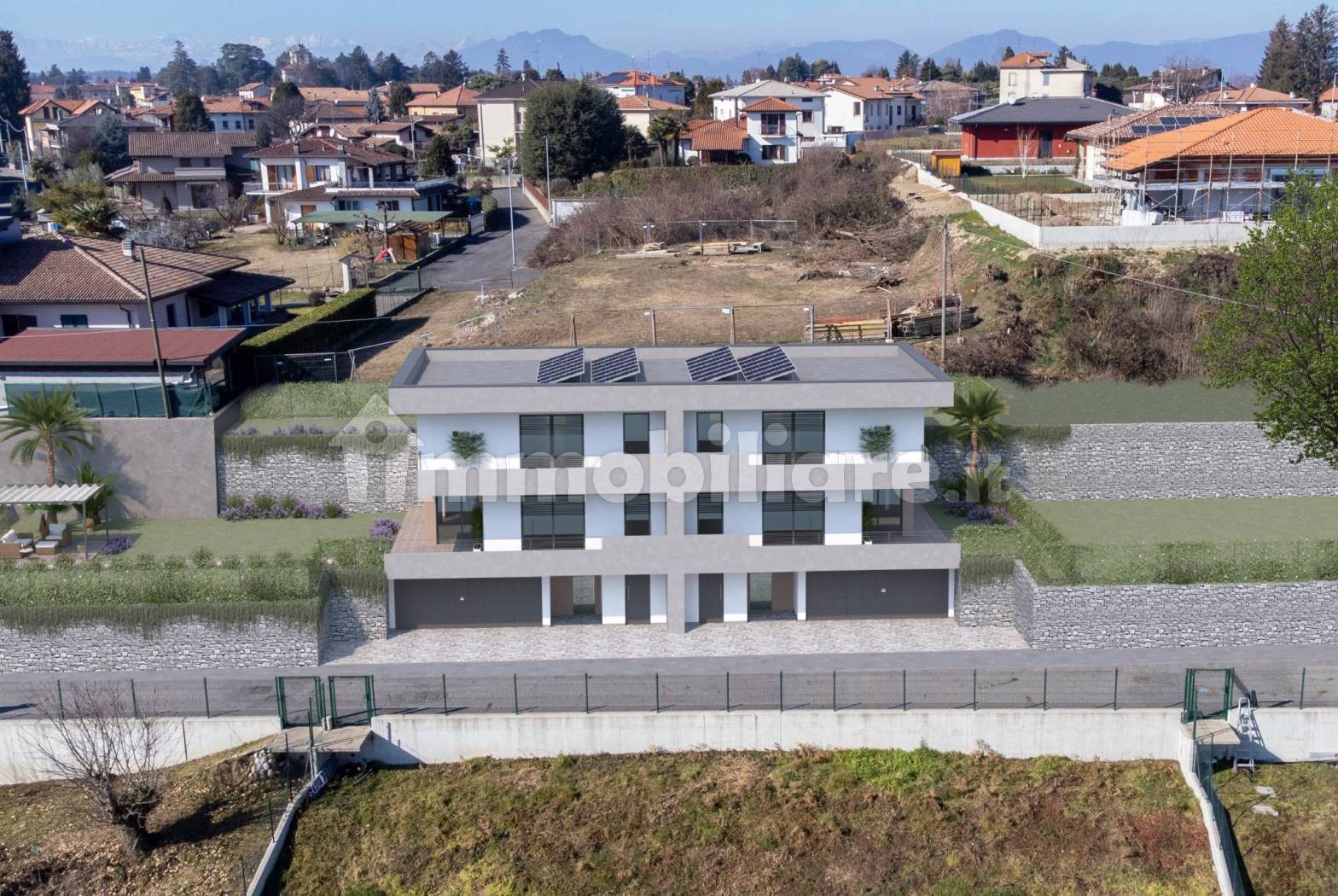 Villa unifamiliare via della Troncaia, Centro, Olgiate Comasco