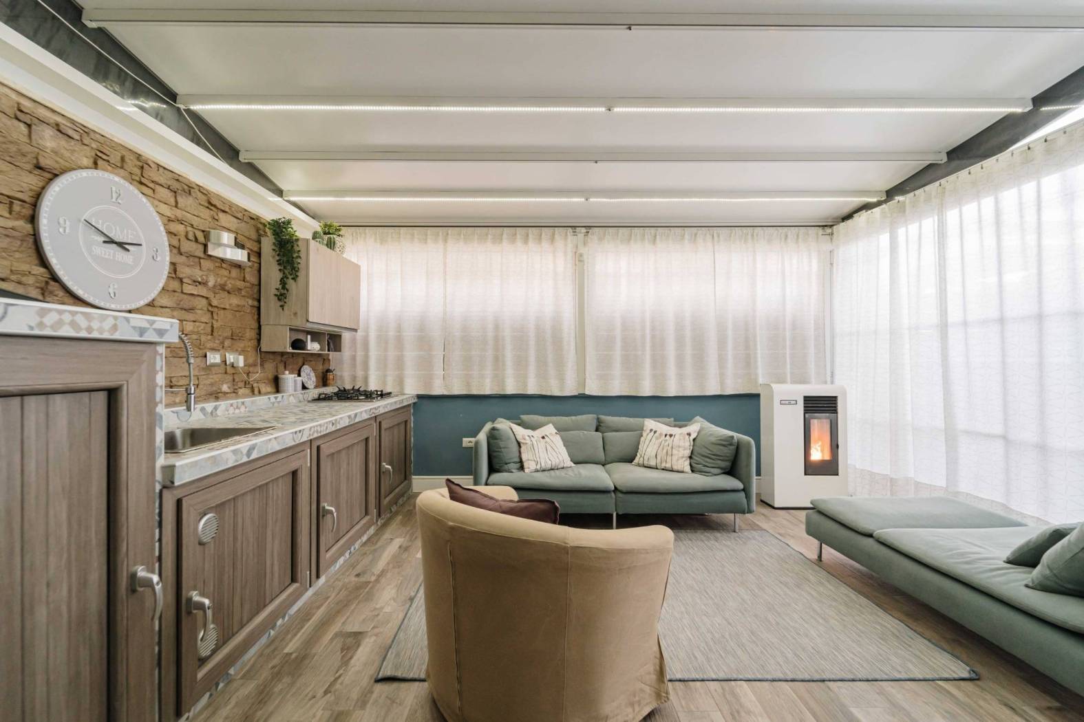 Trilocale via DEI PAMPINI, Centocelle, Roma