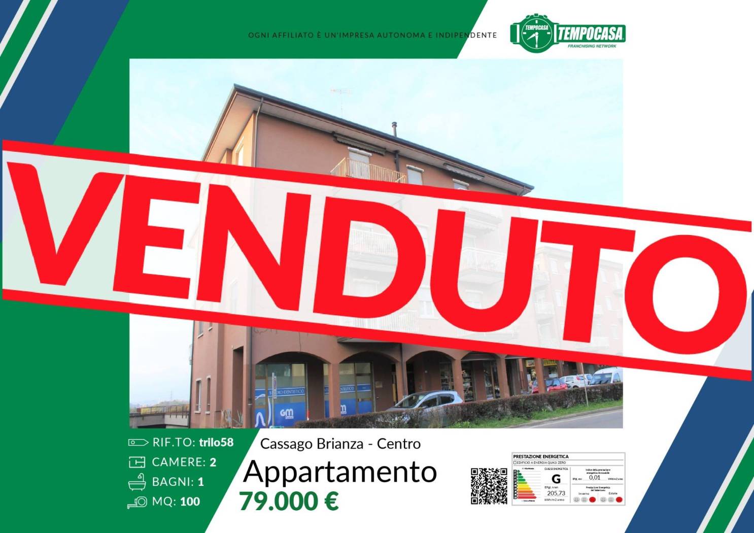 Trilocale via Nazario Sauro 86, Centro, Cassago Brianza