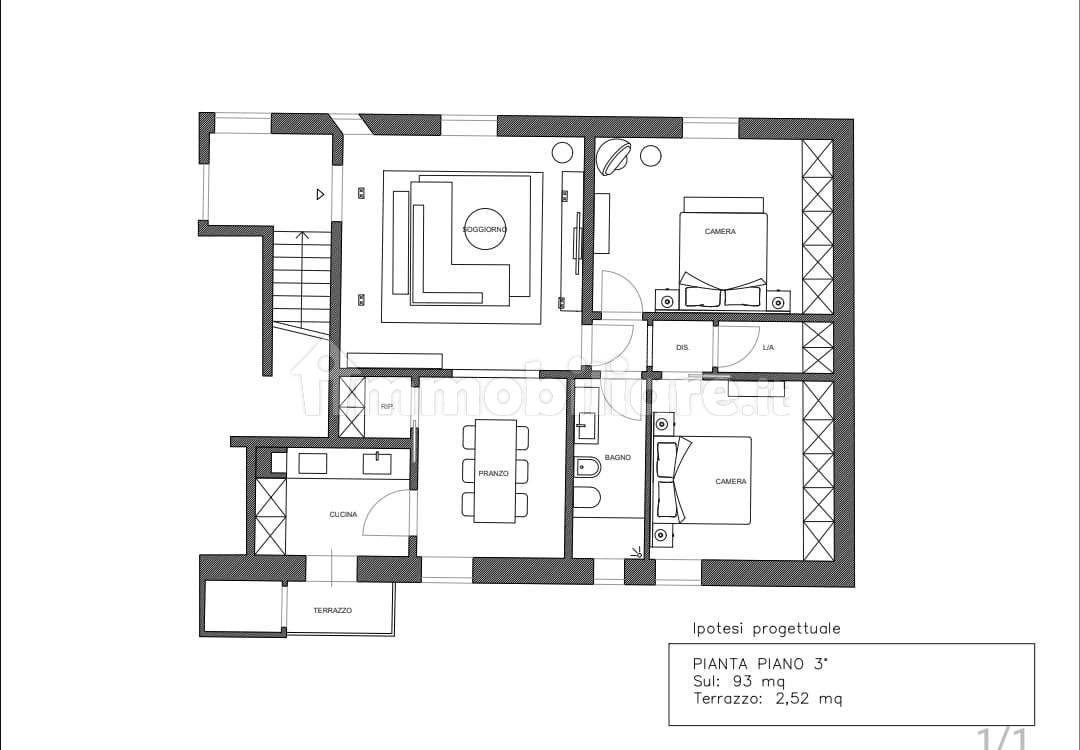 Quadrilocale via Alfredo Catalani 1, Porta al Prato - San Jacopino, Firenze