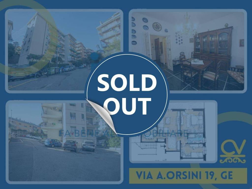 Vendita Appartamento in via Angelo Orsini 19. Genova. Buono stato ...