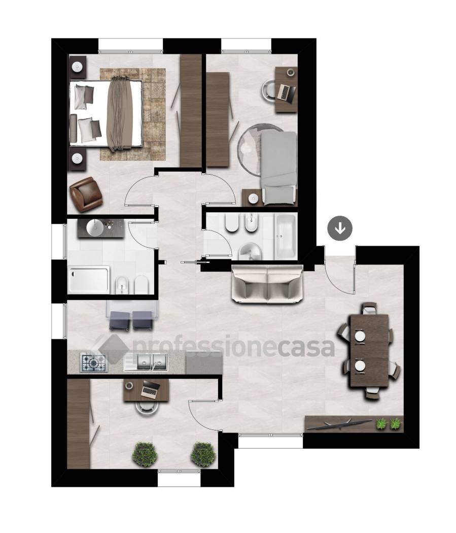 Appartamento via del Casone snc, San Marone, San Giuseppe, Risorgimento, Civitanova Marche