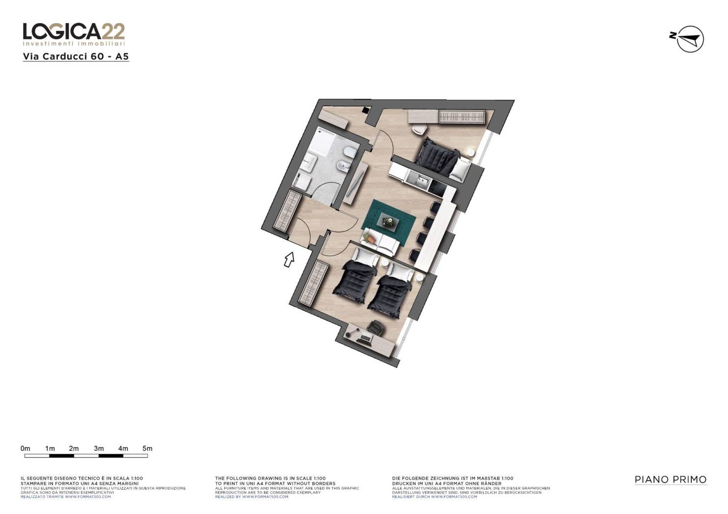 Trilocale via Giosuè Carducci 60, Mestre, Venezia