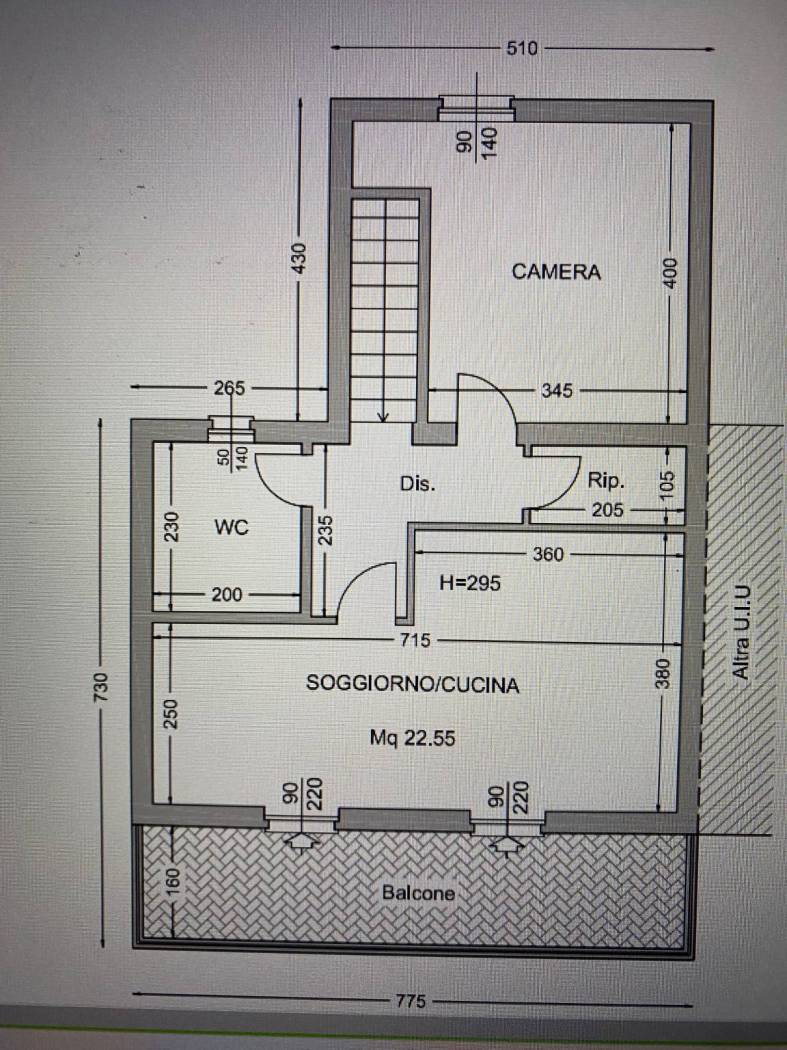 Bilocale viale Cremona, San Pietro, Pavia