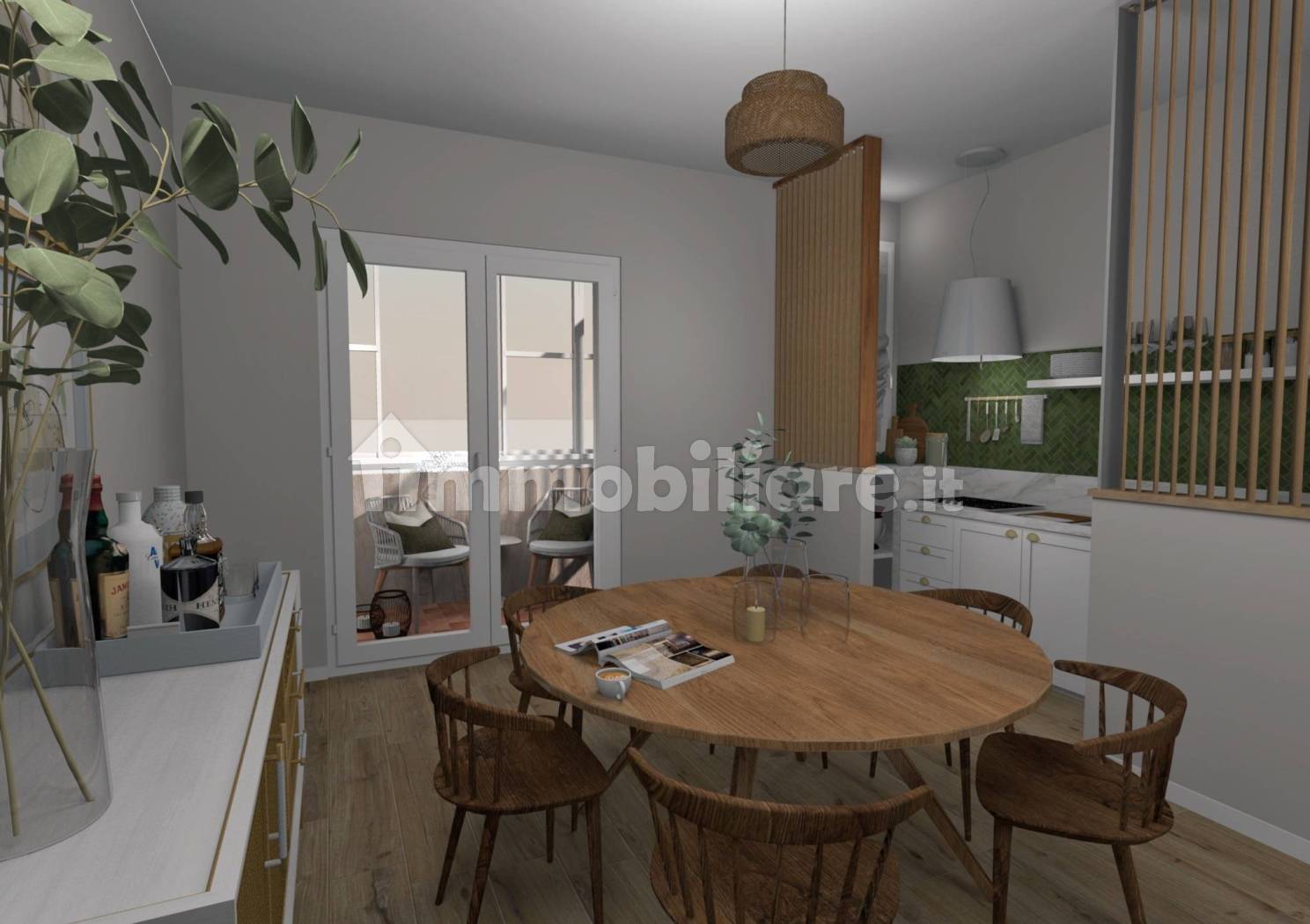 Trilocale via Monviso 41, Settimo Torinese