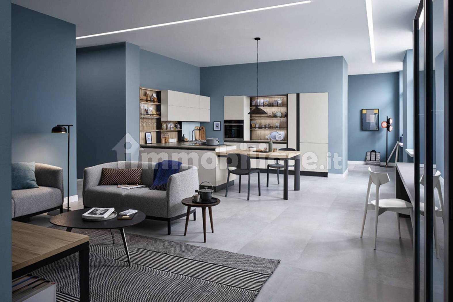 Appartamento nuovo, primo piano, Centro, Travagliato