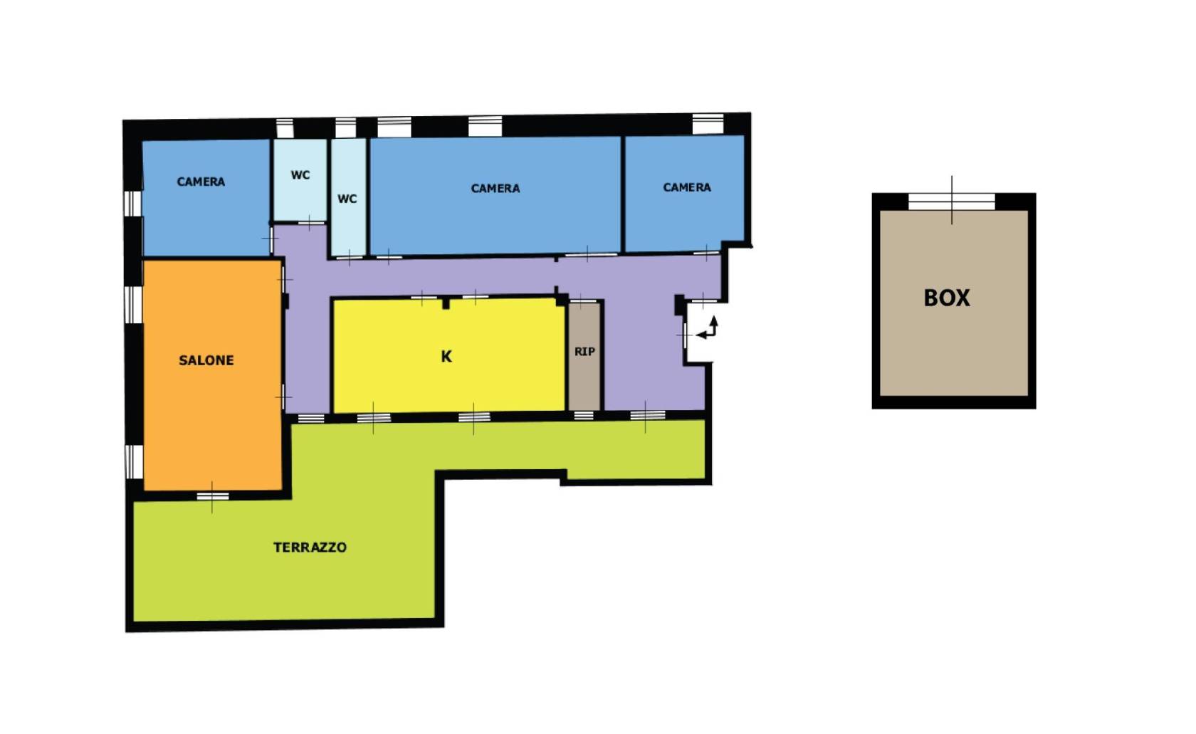 Appartamento via Atzori, Nocera Inferiore