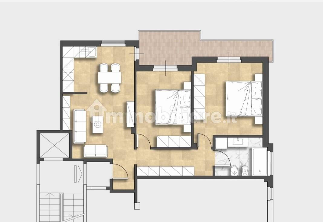 Quadrilocale via Arrigo Boito, Novoli, Firenze