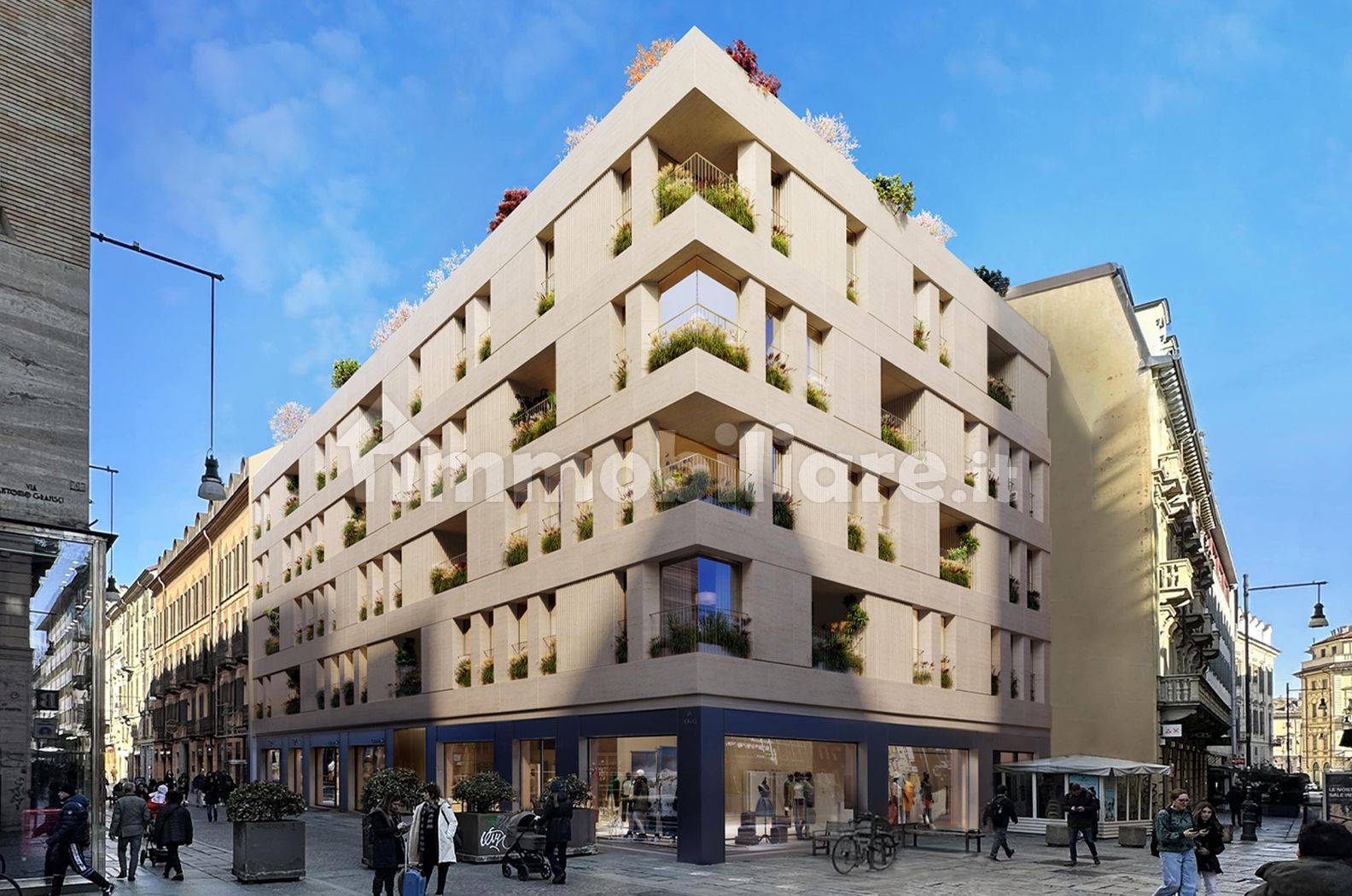 Trilocale via Luigi Lagrange 35, Via Roma, Torino