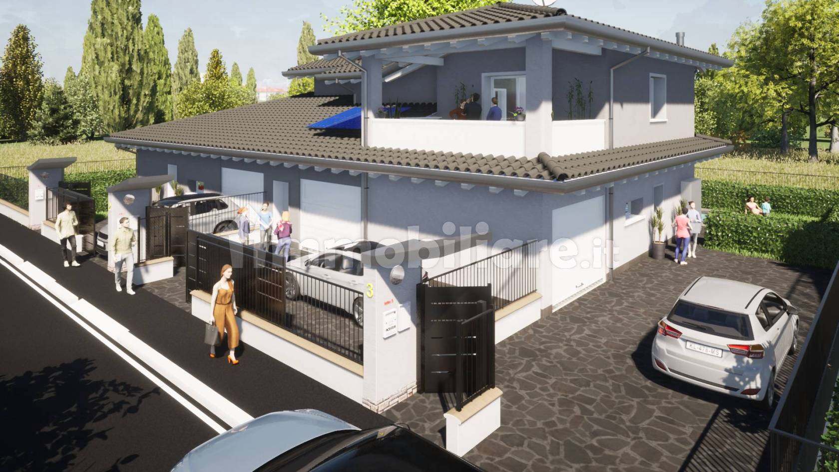 Appartamento in villa via Pagliari, Ombriano, Sabbioni, San Carlo, Crema