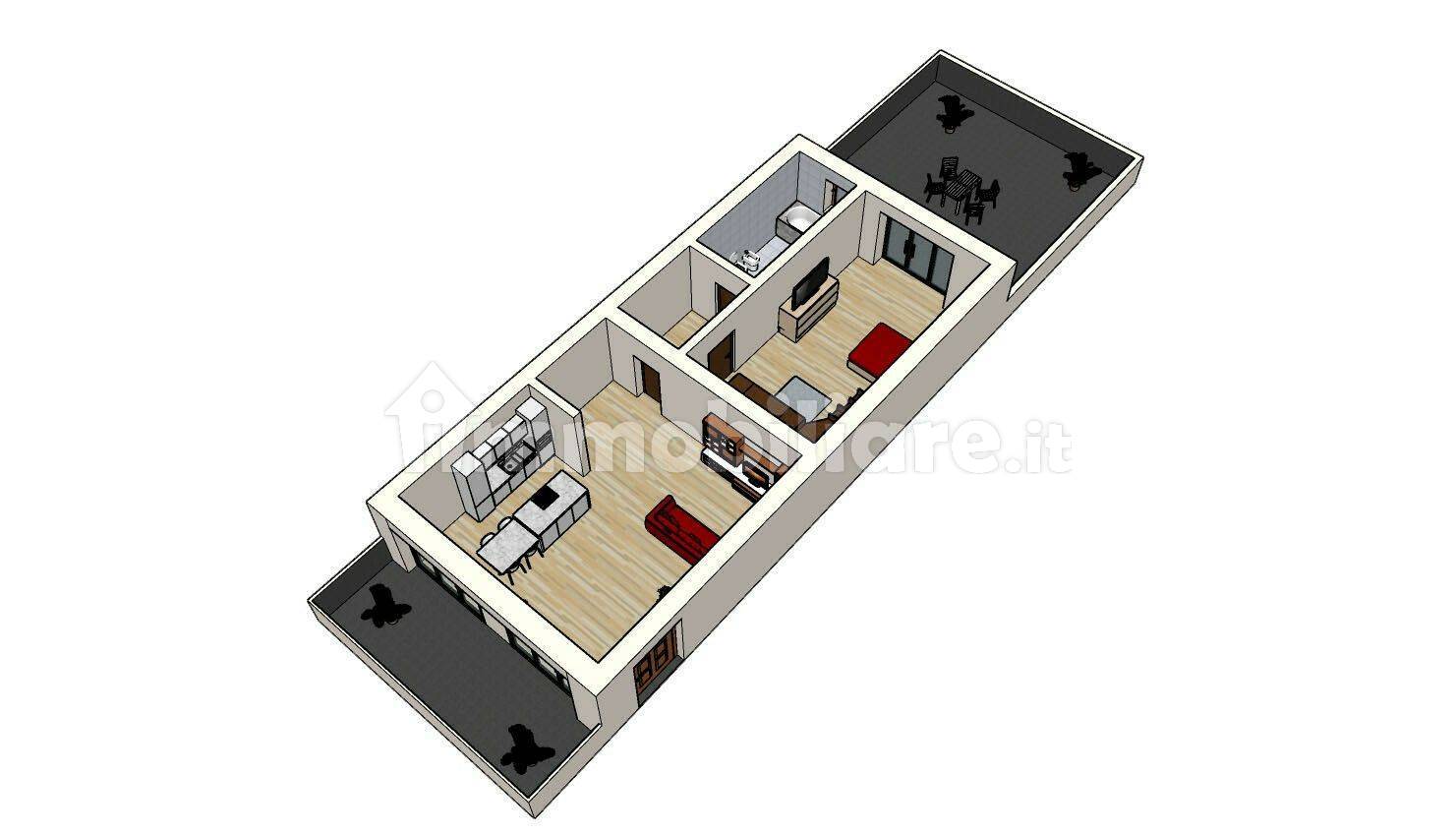 Bilocale via Arnaboldi 4, Centro, Cantù