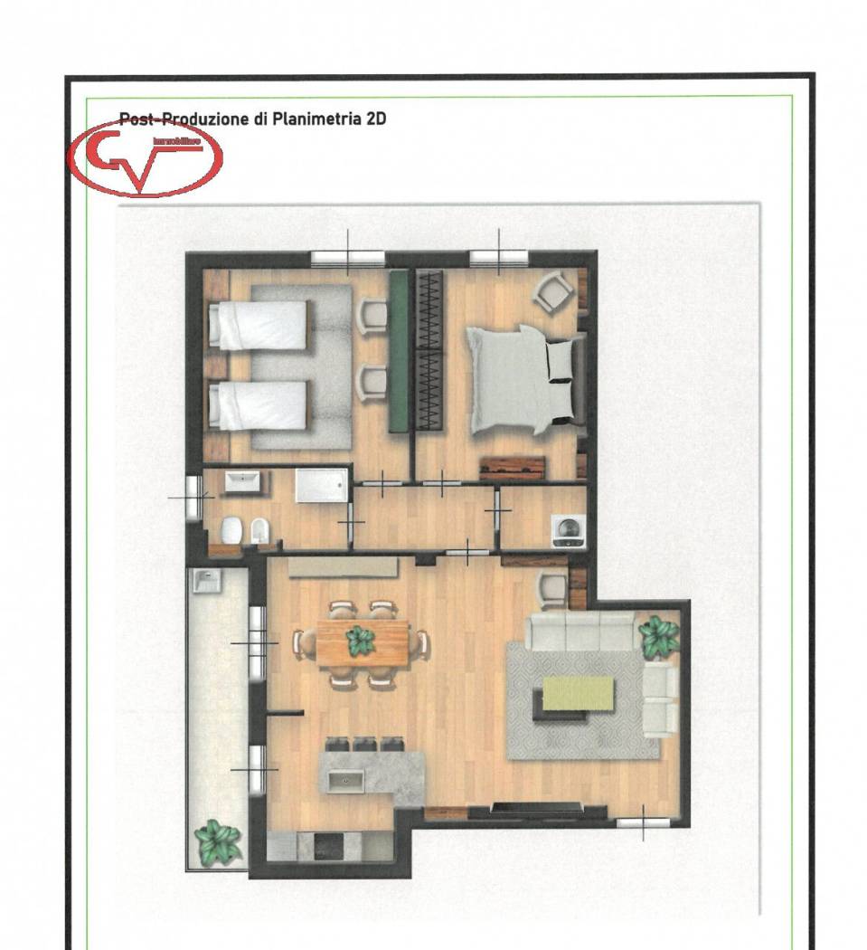 Quadrilocale via Leonardo da Vinci, Città, Montevarchi
