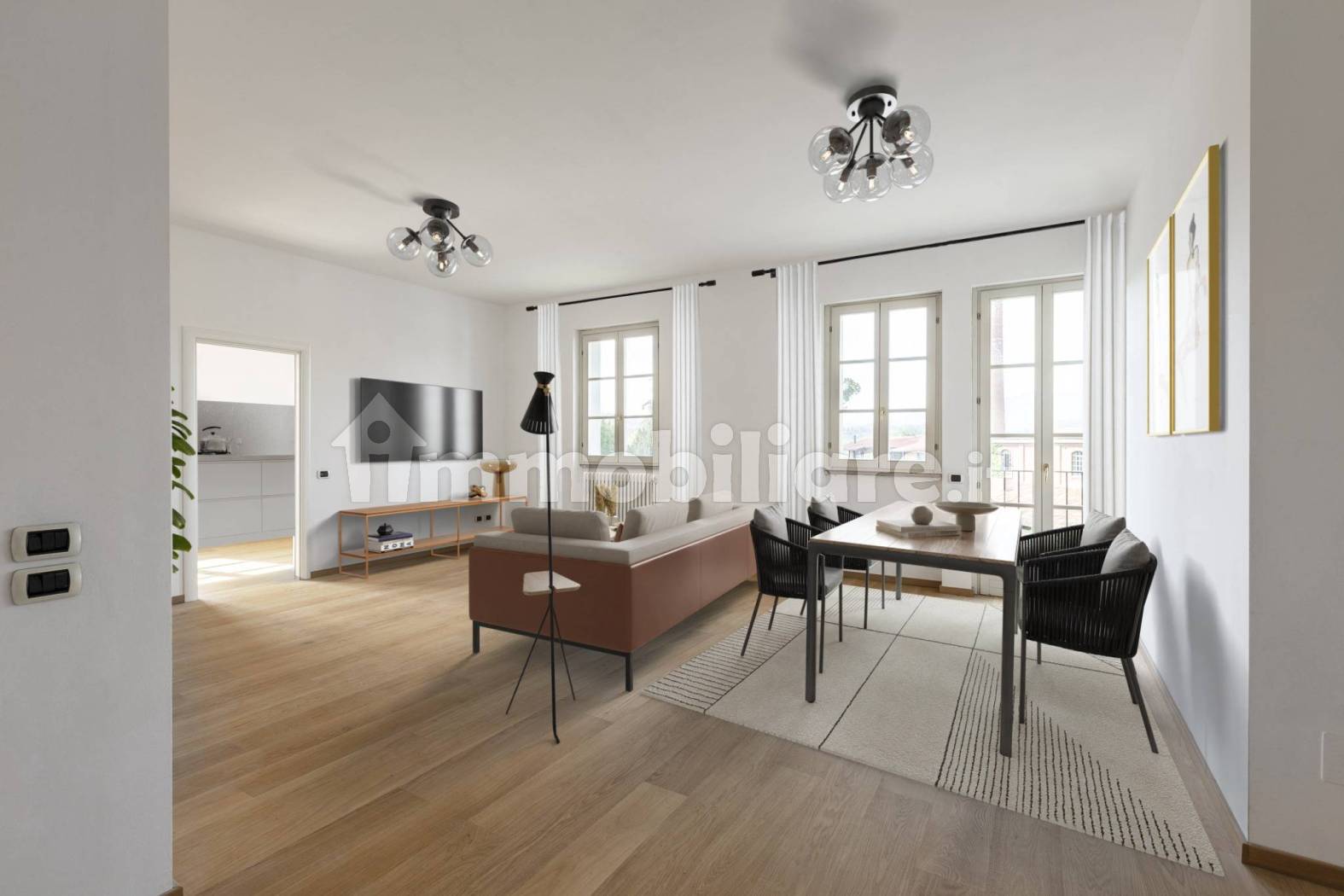 Quadrilocale via Spluga 4, Centro, Cernusco Lombardone