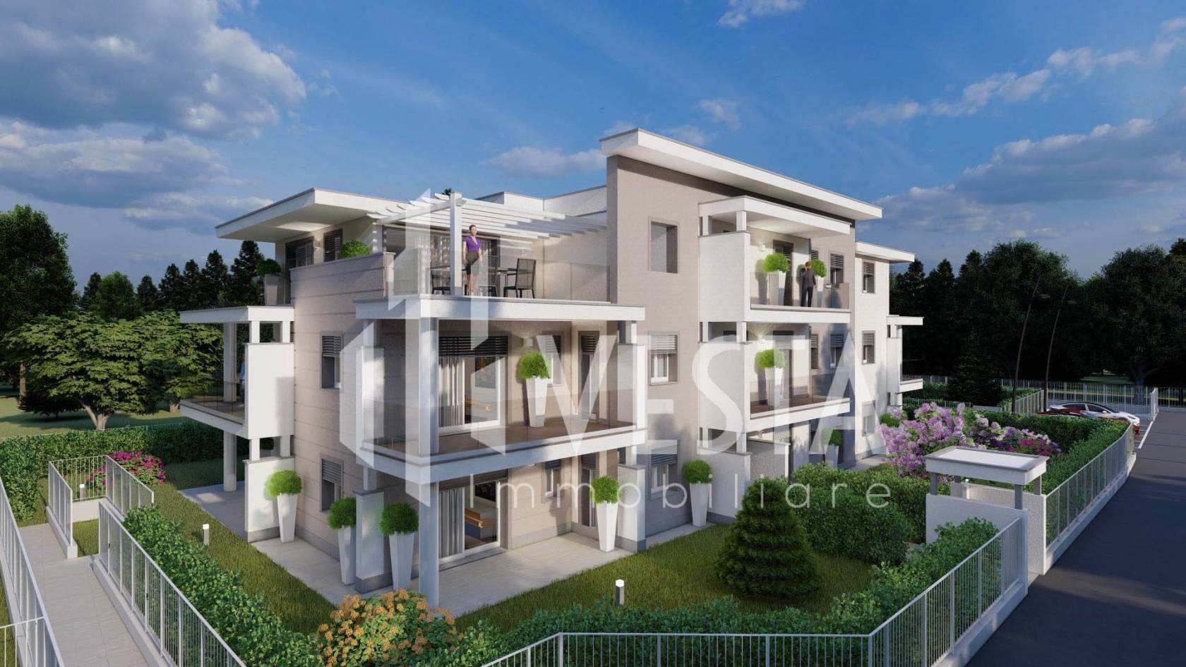 Trilocale viale Giacomo Matteotti, Robbiate