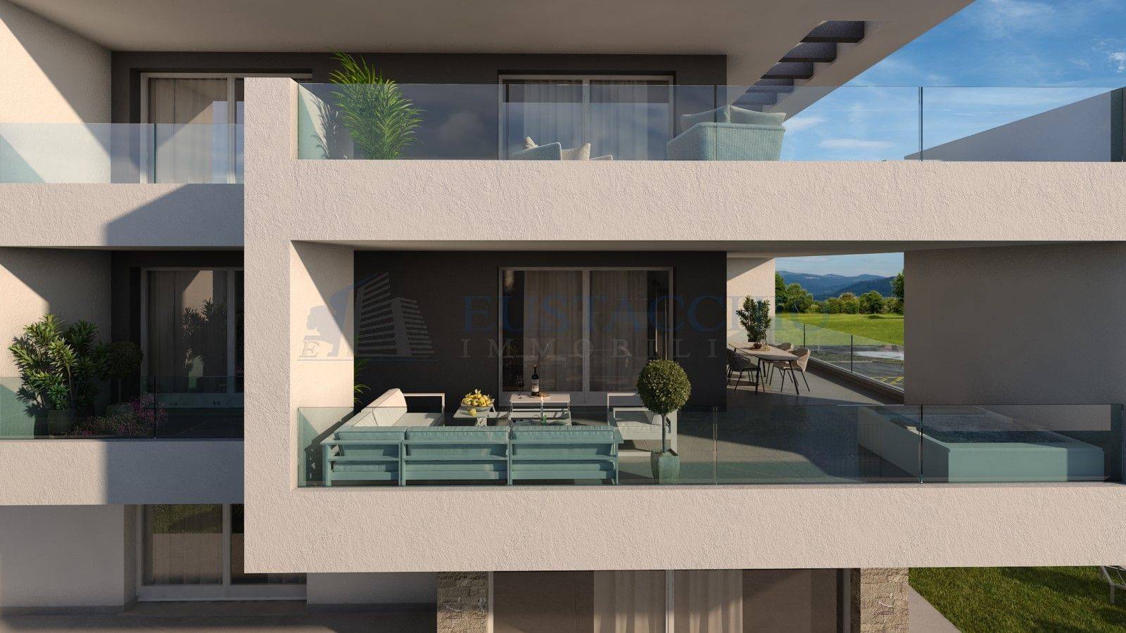 Quadrilocale via Udine, Treviolo