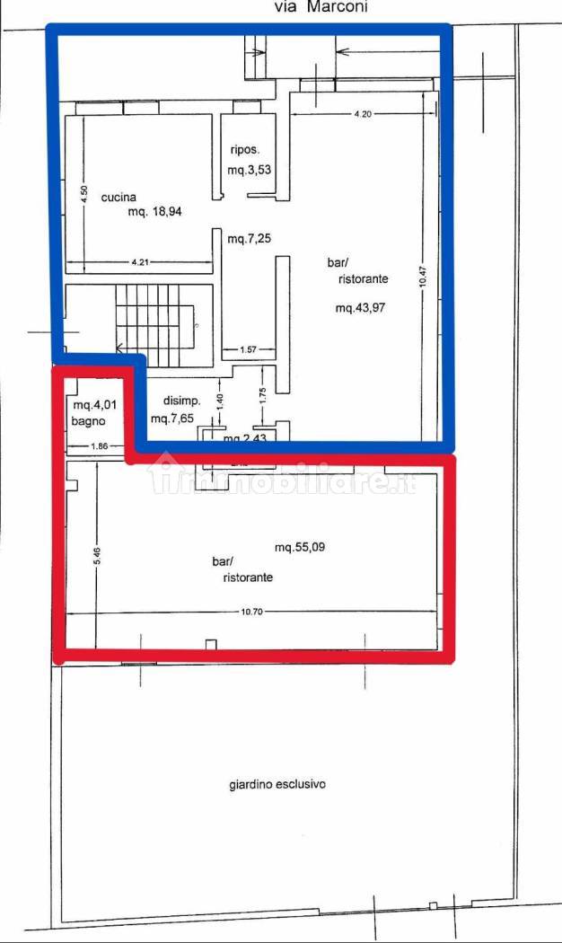 Locale commerciale in Vendita