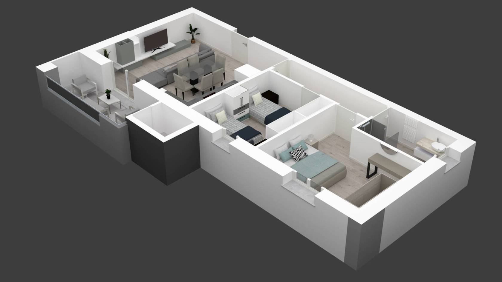 Appartamento nuovo, primo piano, Centro, Prata di Pordenone