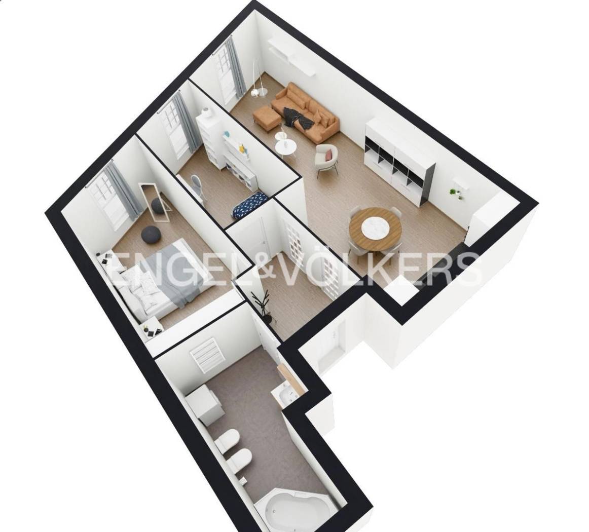 Trilocale vicolo San Marco 20, Centro Storico, Trento