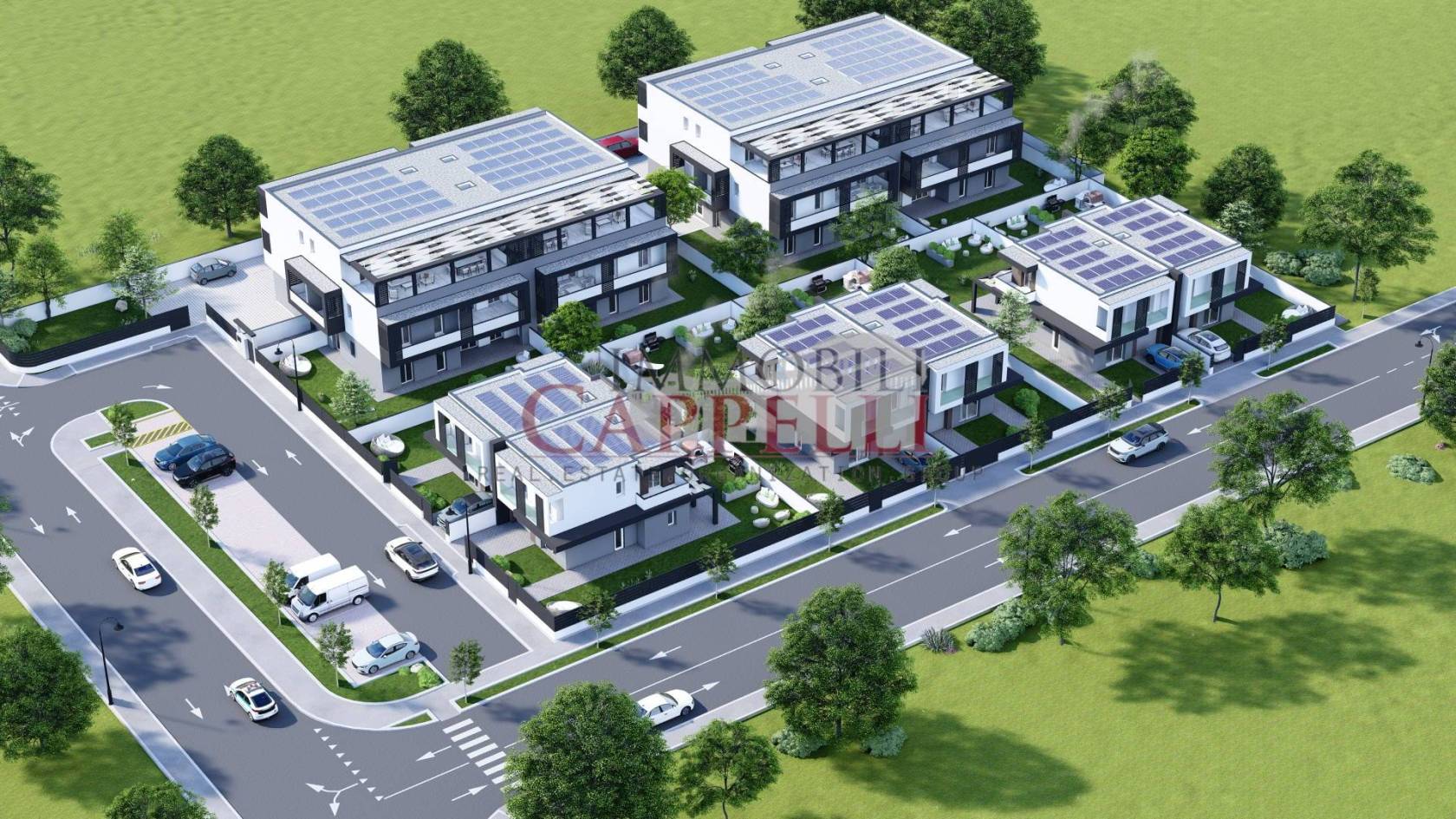 Appartamento via Giuseppe Marchetti, Buscherini - Pianta, Forlì