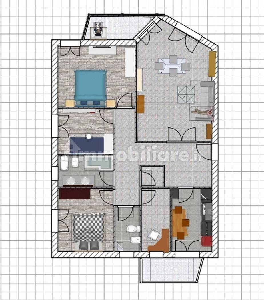 Appartamento da ristrutturare, quinto piano, Centro Urbano, Cesena