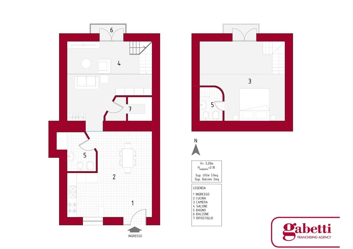 Bilocale via Diocleziano, Fuorigrotta, Napoli