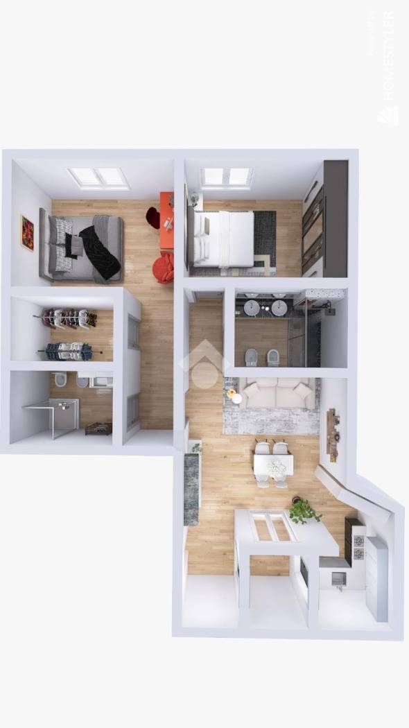 Trilocale via Aurelio Saffi 28, Sacrario - Piazza della Rocca, Viterbo