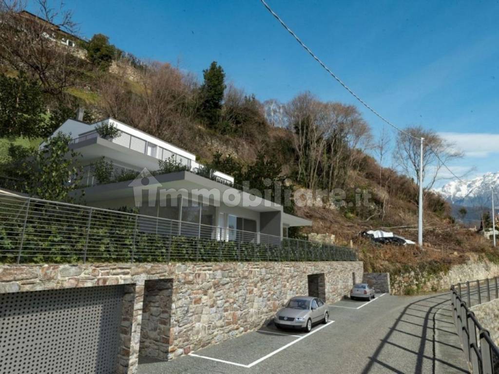 Vendita Appartamento in via Regina. Domaso. Nuovo, piano terra, posto ...