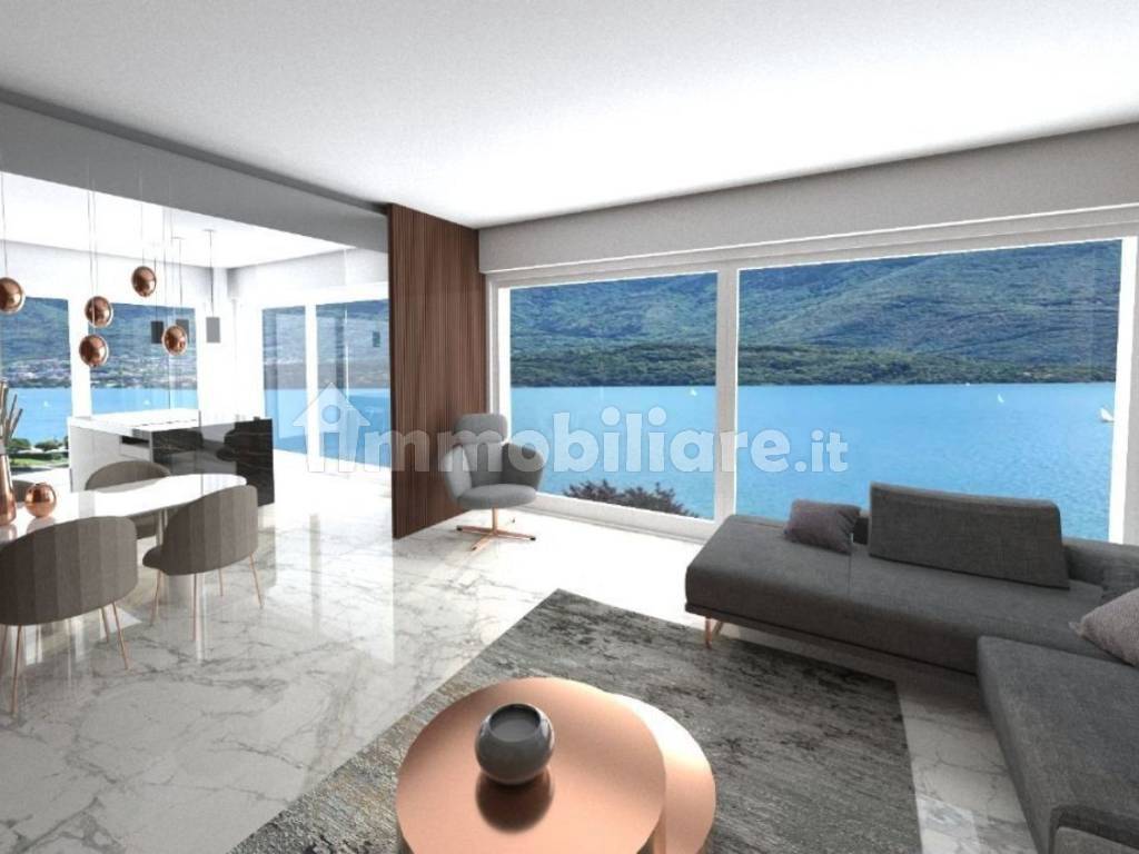 Vendita Appartamento in via Regina. Domaso. Nuovo, piano terra, posto ...