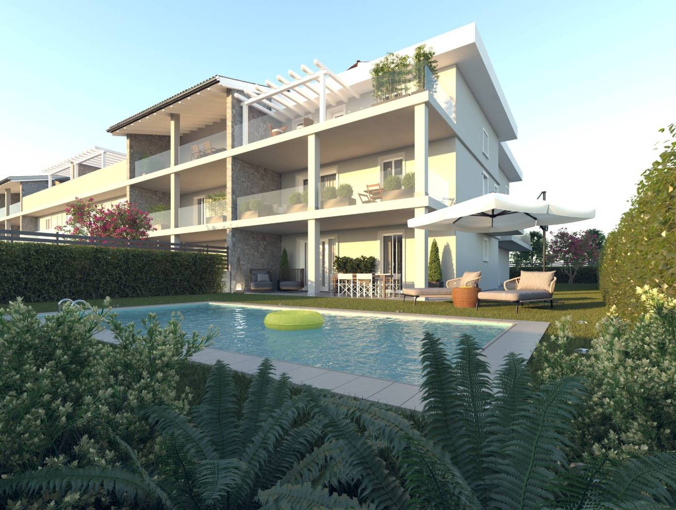 Quadrilocale via Paolo Richiedei, Piazza, Gussago