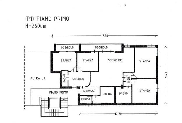 Appartamento via Bolghera, Bolghera - Ospedale, Trento