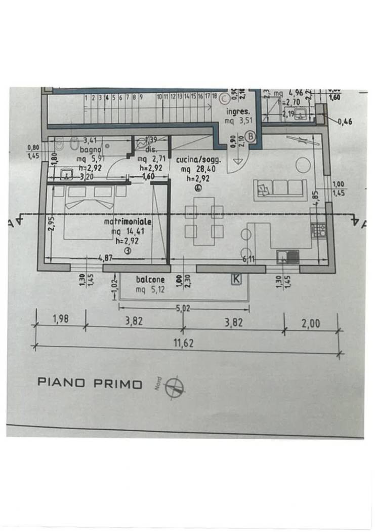 Bilocale via della Vittoria, Agnadello